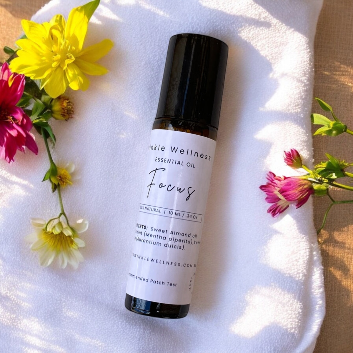 Focus Essential Oil Roll On 10mL – Twinkle Wellness
