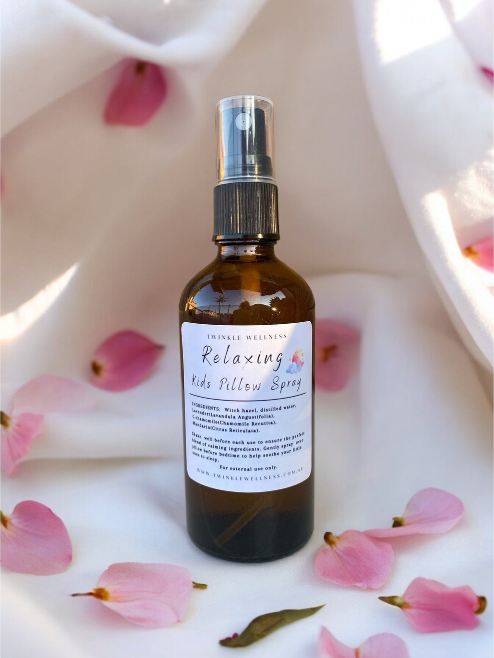 Kids relaxing pillow spray.100Ml – Twinkle Wellness